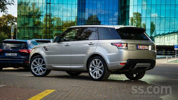 Ленд Ровер Рендж Ровер Спорт 2016 в Рига на AUTOMOTO.COM.LV Желтый Ленд Ровер Рендж Ровер Спорт 2016 в Рига, объемом двигателя 3.00 л и пробегом 267 тыс. км за 14450 €, фото 8 на AUTOMOTO.COM.LV