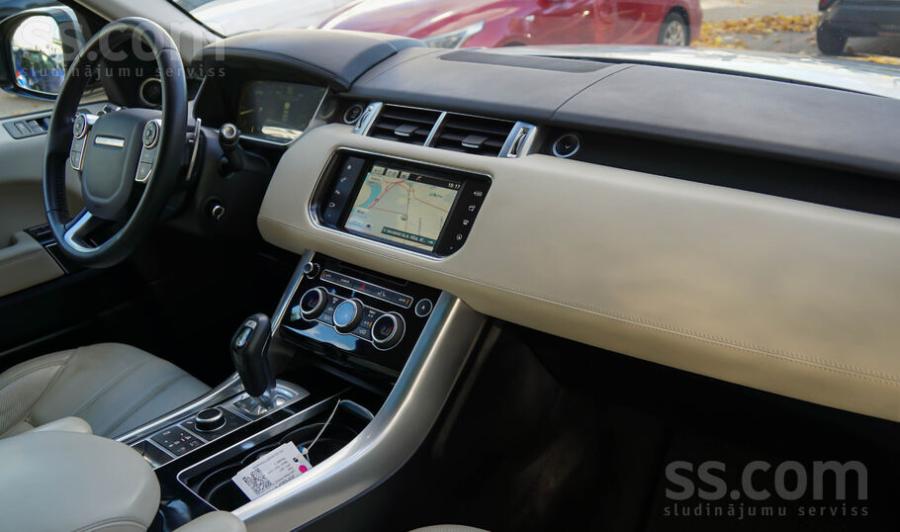 Dzeltens Land Rover Range Rover Sport 2016 Rīga, ar dzinēja tilpumu 3.00 L un nobraukumu 267 tūkst. km par 14450 €, foto 16 vietnē AUTOMOTO.COM.LV