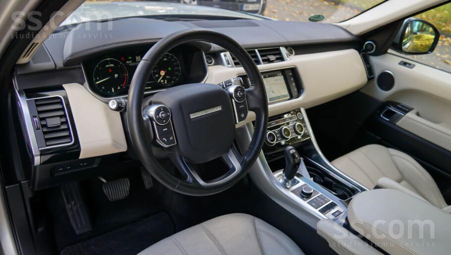 Dzeltens Land Rover Range Rover Sport 2016 Rīga, ar dzinēja tilpumu 3.00 L un nobraukumu 267 tūkst. km par 14450 €, foto 19 vietnē AUTOMOTO.COM.LV