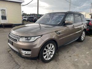 Dzeltens Land Rover Range Rover Sport 2017 Panevēža, ar dzinēja tilpumu 3.00 L un nobraukumu 244 tūkst. km par 14700 €, foto  vietnē AUTOMOTO.COM.LV