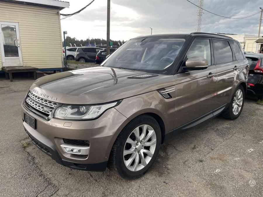 Dzeltens Land Rover Range Rover Sport 2017 Panevēža, ar dzinēja tilpumu 3.00 L un nobraukumu 244 tūkst. km par 14700 €, foto 1 vietnē AUTOMOTO.COM.LV