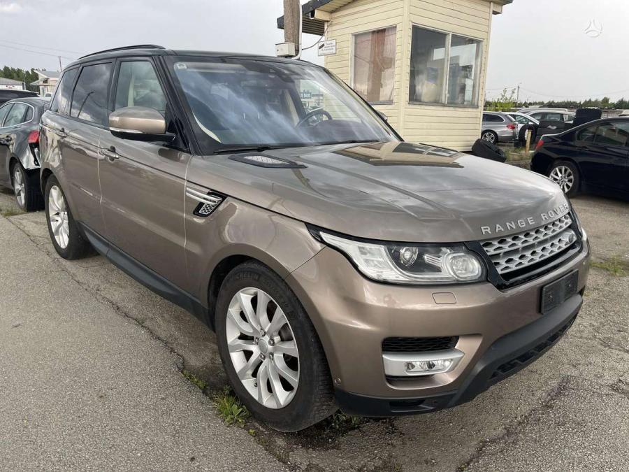 Dzeltens Land Rover Range Rover Sport 2017 Panevēža, ar dzinēja tilpumu 3.00 L un nobraukumu 244 tūkst. km par 14700 €, foto 4 vietnē AUTOMOTO.COM.LV