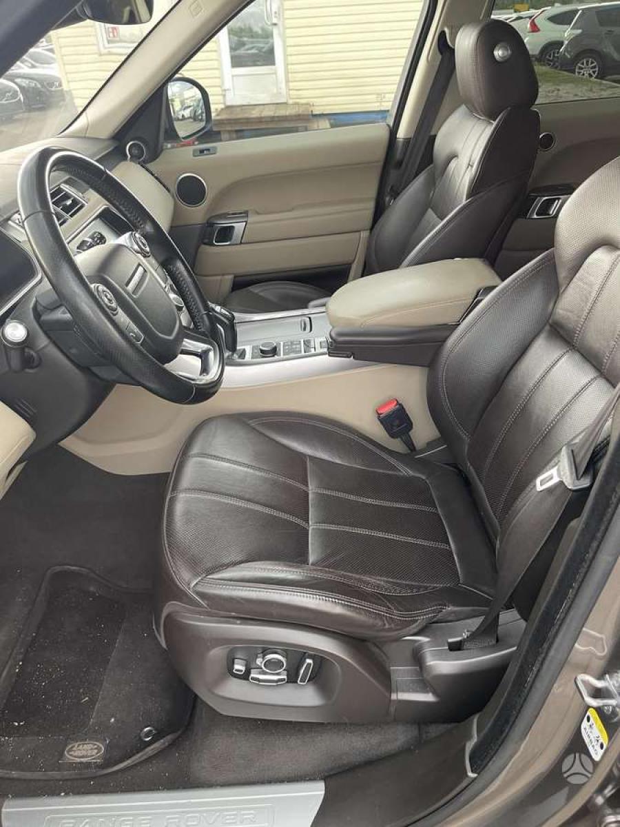 Dzeltens Land Rover Range Rover Sport 2017 Panevēža, ar dzinēja tilpumu 3.00 L un nobraukumu 244 tūkst. km par 14700 €, foto 11 vietnē AUTOMOTO.COM.LV