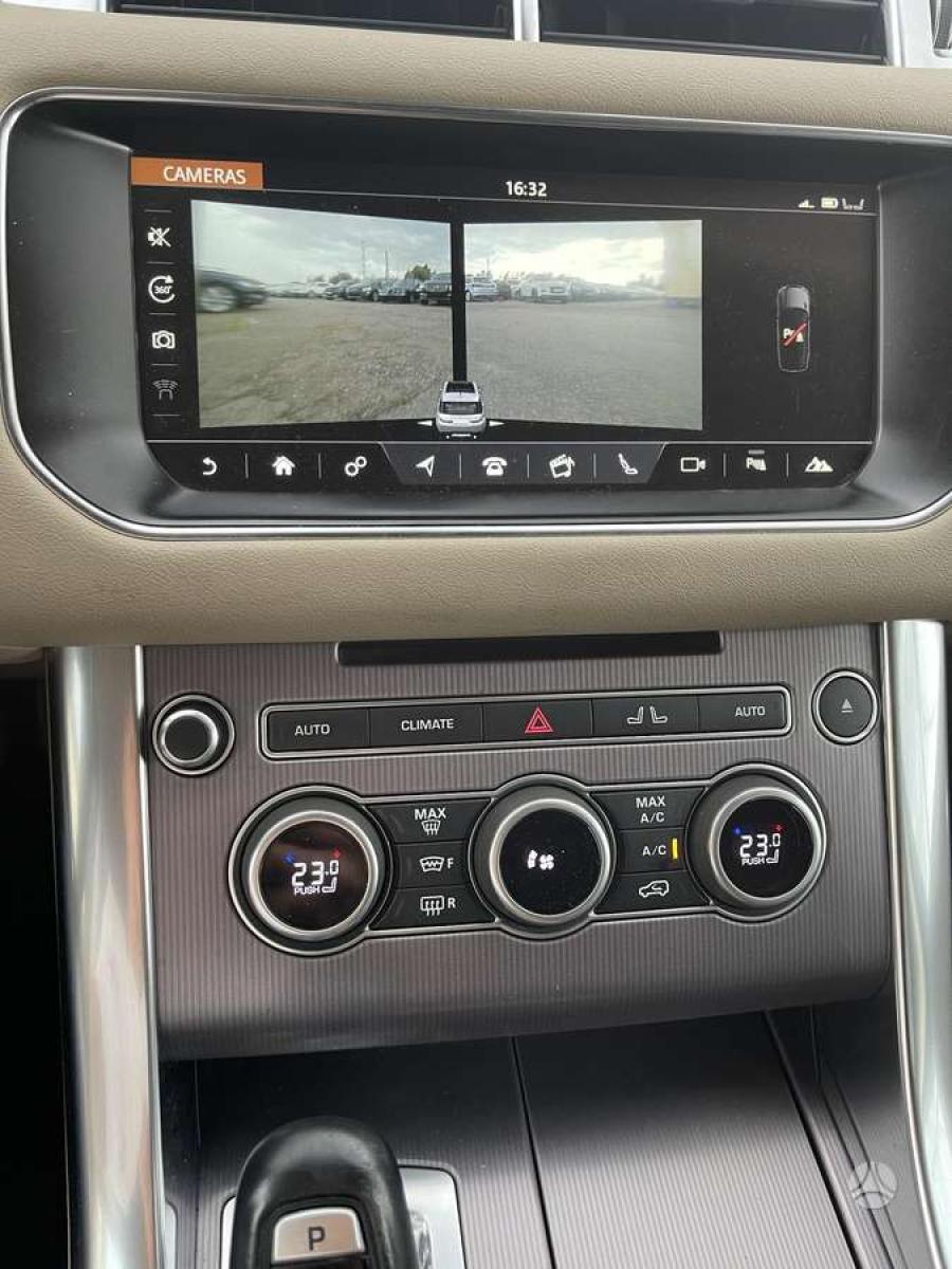 Dzeltens Land Rover Range Rover Sport 2017 Panevēža, ar dzinēja tilpumu 3.00 L un nobraukumu 244 tūkst. km par 14700 €, foto 16 vietnē AUTOMOTO.COM.LV