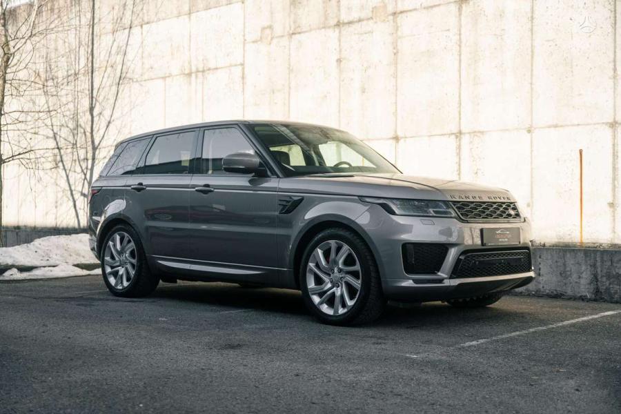 Dzeltens Land Rover Range Rover Sport 2021 Viļņa, ar dzinēja tilpumu 3.00 L un nobraukumu 124 tūkst. km par 36500 €, foto 1 vietnē AUTOMOTO.COM.LV