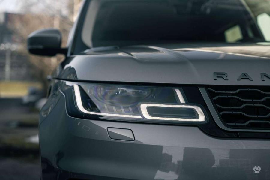 Dzeltens Land Rover Range Rover Sport 2021 Viļņa, ar dzinēja tilpumu 3.00 L un nobraukumu 124 tūkst. km par 36500 €, foto 5 vietnē AUTOMOTO.COM.LV