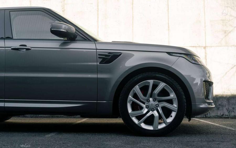 Dzeltens Land Rover Range Rover Sport 2021 Viļņa, ar dzinēja tilpumu 3.00 L un nobraukumu 124 tūkst. km par 36500 €, foto 8 vietnē AUTOMOTO.COM.LV