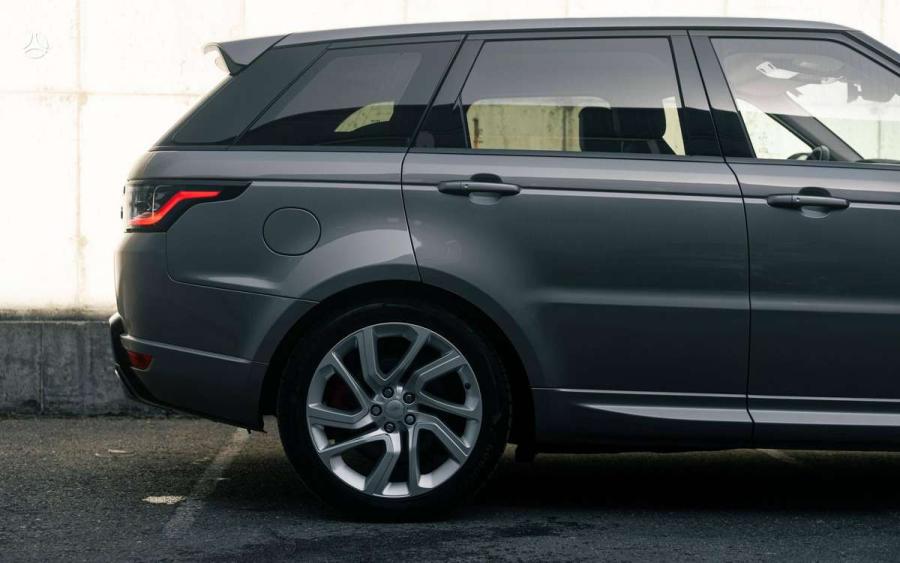 Dzeltens Land Rover Range Rover Sport 2021 Viļņa, ar dzinēja tilpumu 3.00 L un nobraukumu 124 tūkst. km par 36500 €, foto 9 vietnē AUTOMOTO.COM.LV