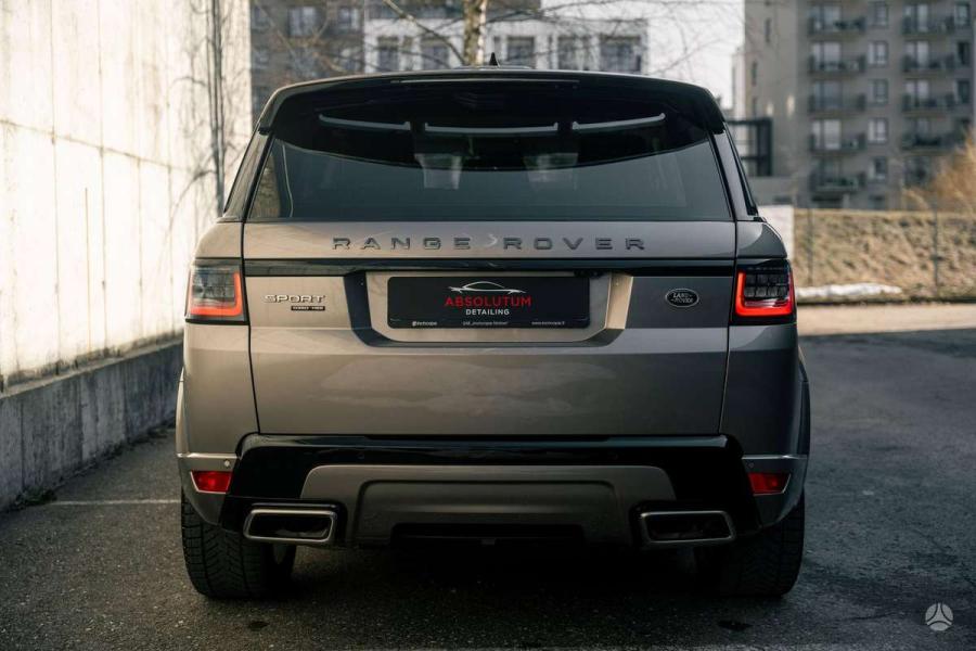 Dzeltens Land Rover Range Rover Sport 2021 Viļņa, ar dzinēja tilpumu 3.00 L un nobraukumu 124 tūkst. km par 36500 €, foto 13 vietnē AUTOMOTO.COM.LV