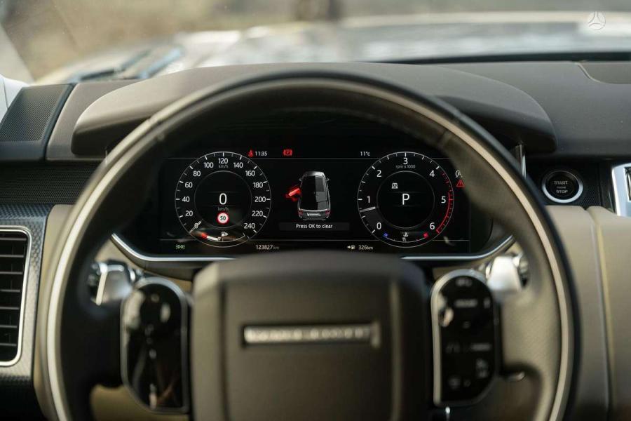 Dzeltens Land Rover Range Rover Sport 2021 Viļņa, ar dzinēja tilpumu 3.00 L un nobraukumu 124 tūkst. km par 36500 €, foto 15 vietnē AUTOMOTO.COM.LV