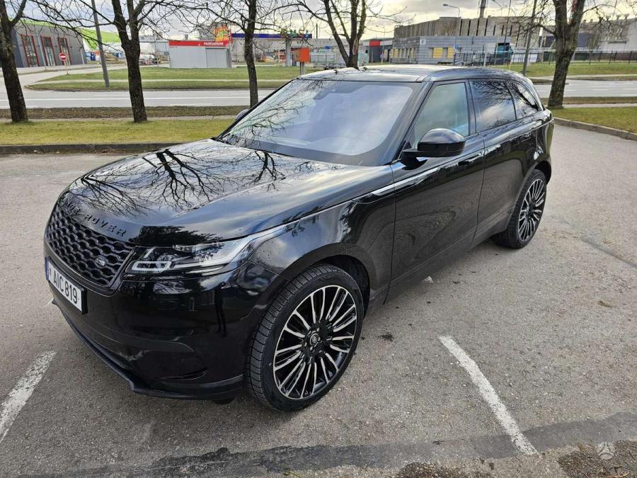 Melns Land Rover Range Rover Velar 2017 Kauņa, ar dzinēja tilpumu 2.00 L un nobraukumu 270 tūkst. km par 22000 €, foto 2 vietnē AUTOMOTO.COM.LV