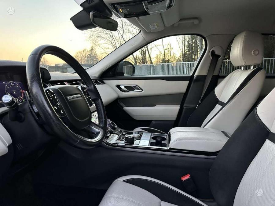 Melns Land Rover Range Rover Velar 2017 Kauņa, ar dzinēja tilpumu 2.00 L un nobraukumu 270 tūkst. km par 22000 €, foto 9 vietnē AUTOMOTO.COM.LV