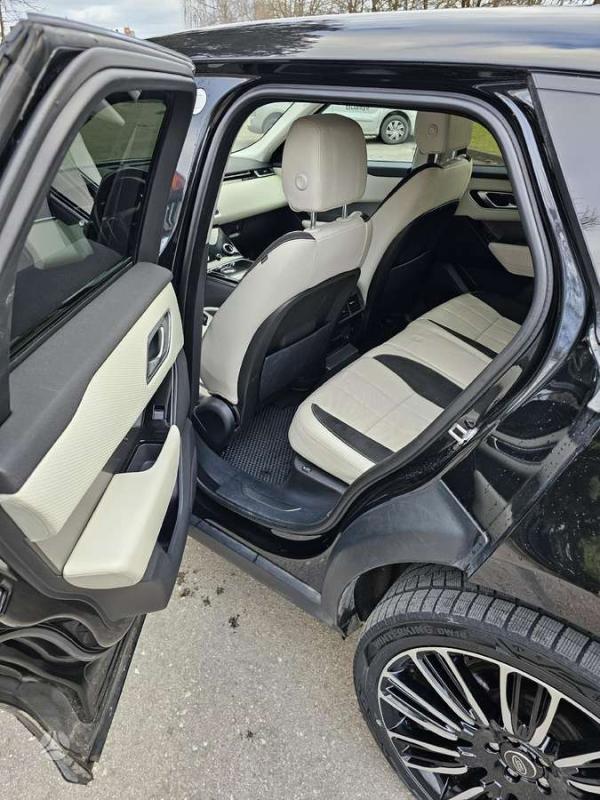 Melns Land Rover Range Rover Velar 2017 Kauņa, ar dzinēja tilpumu 2.00 L un nobraukumu 270 tūkst. km par 22000 €, foto 11 vietnē AUTOMOTO.COM.LV