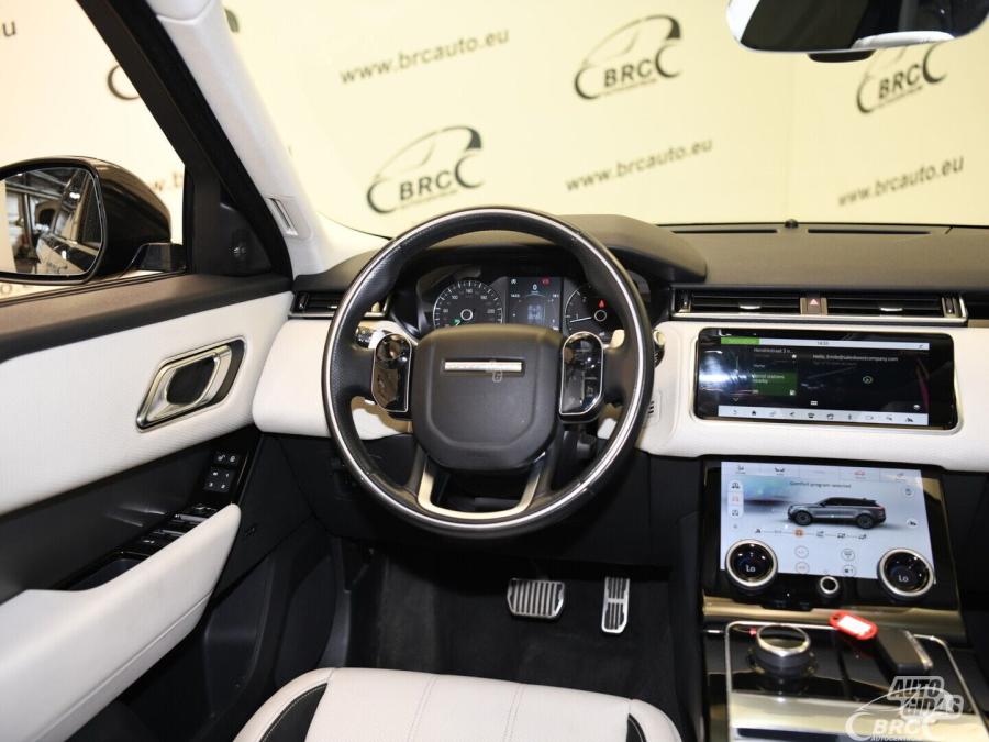 Melns Land Rover Range Rover Velar 2017 Avižieniai, ar dzinēja tilpumu 2.00 L un nobraukumu 137 tūkst. km par 24900 €, foto 14 vietnē AUTOMOTO.COM.LV