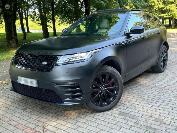 Melns Land Rover Range Rover Velar 2017 Tauragė, ar dzinēja tilpumu 2.00 L un nobraukumu 100 tūkst. km par 22500 €, foto 1 vietnē AUTOMOTO.COM.LV