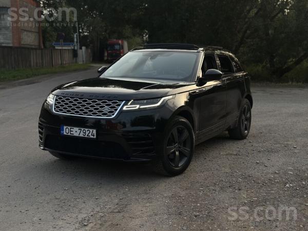 Black Land Rover Range Rover Velar 2017 in Riga, with an engine capacity of 2.00 L and mileage of 120 thousand km for 23900 €, photo 9 on AUTOMOTO.COM.LV