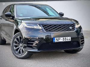 Black Land Rover Range Rover Velar 2018 in Riga, with an engine capacity of 2.99 L and mileage of 90 thousand km for 30500 €, photo 8 on AUTOMOTO.COM.LV