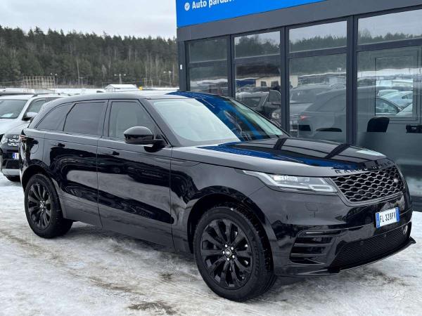 Black Land Rover Range Rover Velar 2018 in Vilnius, with an engine capacity of 2.00 L and mileage of 168 thousand km for 22500 €, photo 2 on AUTOMOTO.COM.LV
