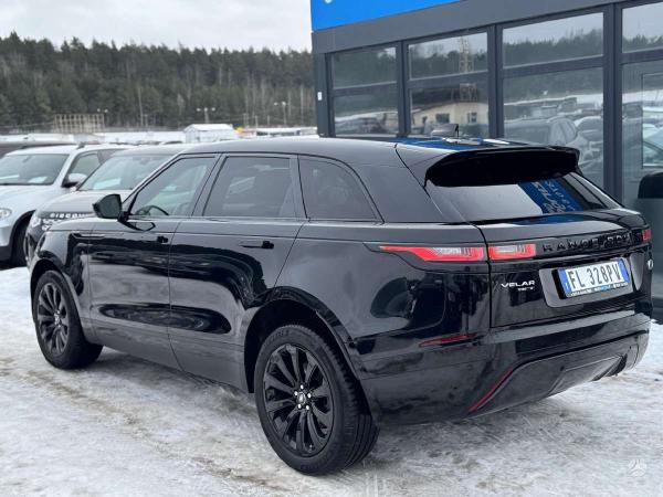 Black Land Rover Range Rover Velar 2018 in Vilnius, with an engine capacity of 2.00 L and mileage of 168 thousand km for 22500 €, photo 3 on AUTOMOTO.COM.LV