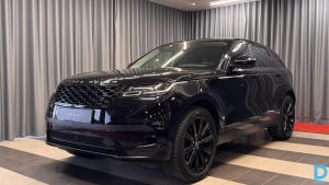 Melns Land Rover Range Rover Velar 2018 Mārupe, ar dzinēja tilpumu 2.00 L un nobraukumu 196 tūkst. km par 22990 €, foto  vietnē AUTOMOTO.COM.LV