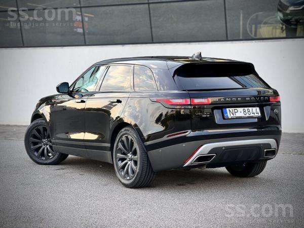 Black Land Rover Range Rover Velar 2018 in Riga, with an engine capacity of 3.00 L and mileage of 87 thousand km for 28990 €, photo 5 on AUTOMOTO.COM.LV