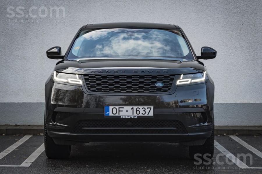 Black Land Rover Range Rover Velar 2018 in Riga, with an engine capacity of 2.00 L and mileage of 206 thousand km for 18450 €, photo 3 on AUTOMOTO.COM.LV