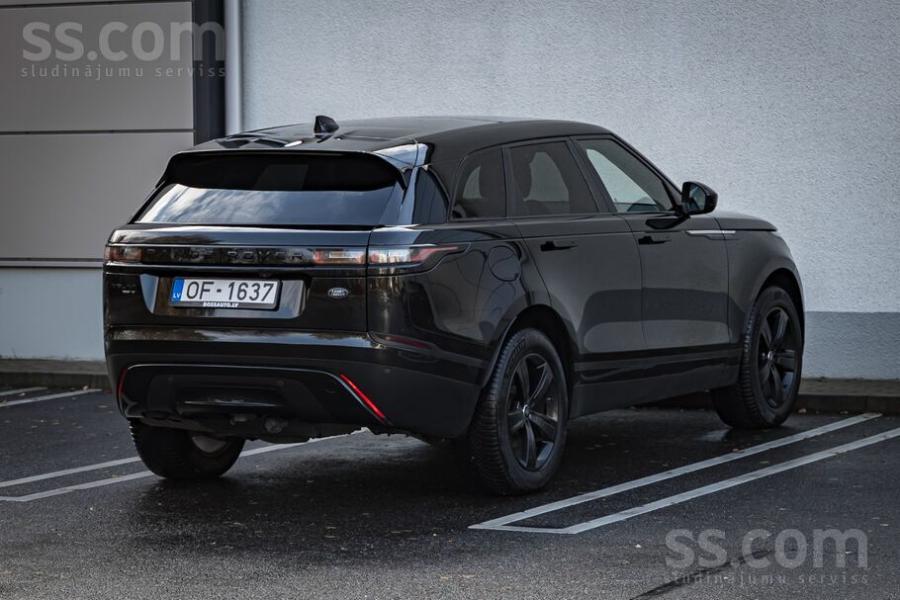 Black Land Rover Range Rover Velar 2018 in Riga, with an engine capacity of 2.00 L and mileage of 206 thousand km for 18450 €, photo 5 on AUTOMOTO.COM.LV