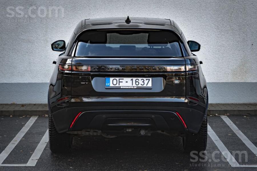 Black Land Rover Range Rover Velar 2018 in Riga, with an engine capacity of 2.00 L and mileage of 206 thousand km for 18450 €, photo 6 on AUTOMOTO.COM.LV