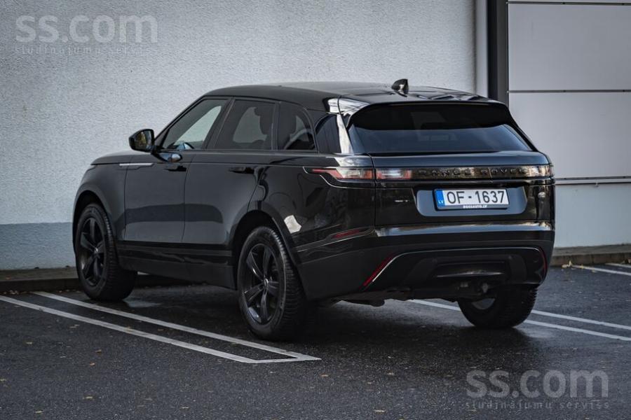 Black Land Rover Range Rover Velar 2018 in Riga, with an engine capacity of 2.00 L and mileage of 206 thousand km for 18450 €, photo 7 on AUTOMOTO.COM.LV