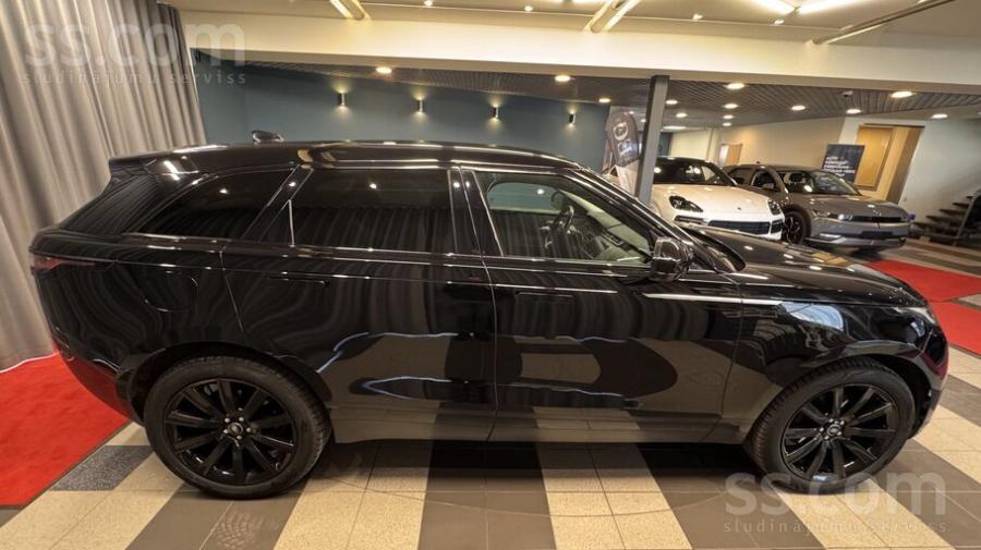Melns Land Rover Range Rover Velar 2018 Rīga, ar dzinēja tilpumu 2.00 L un nobraukumu 196 tūkst. km par 22990 €, foto 5 vietnē AUTOMOTO.COM.LV