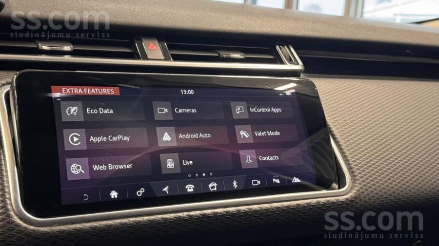 Melns Land Rover Range Rover Velar 2018 Rīga, ar dzinēja tilpumu 2.00 L un nobraukumu 196 tūkst. km par 22990 €, foto 23 vietnē AUTOMOTO.COM.LV