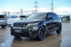 Melns Land Rover Range Rover Velar 2018 Marijampole, ar dzinēja tilpumu 3.00 L un nobraukumu 150 tūkst. km par 28450 €, foto 6 vietnē AUTOMOTO.COM.LV