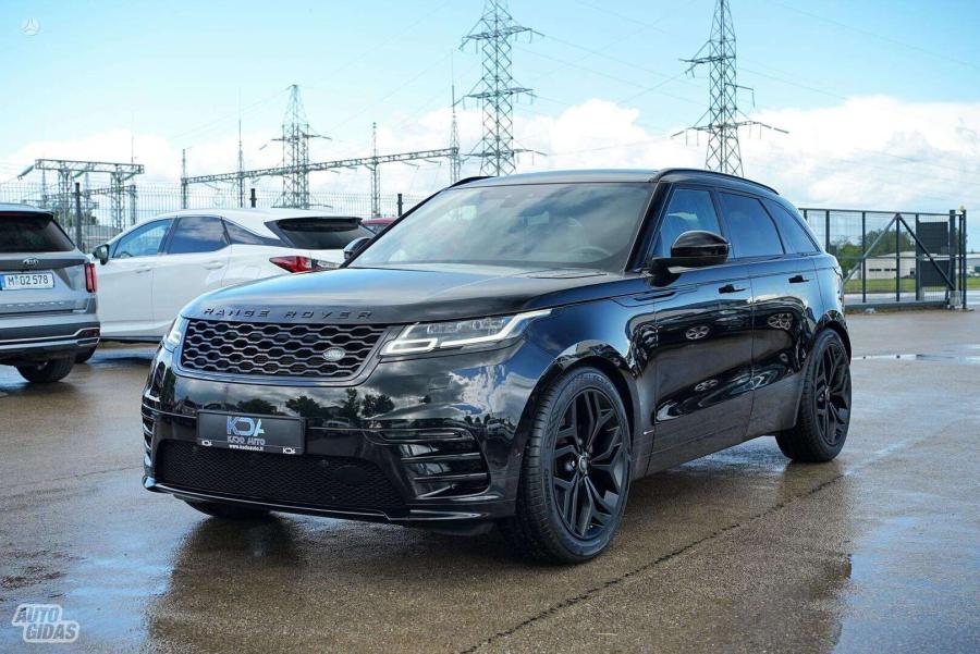 Melns Land Rover Range Rover Velar 2018 Marijampole, ar dzinēja tilpumu 3.00 L un nobraukumu 150 tūkst. km par 28450 €, foto 6 vietnē AUTOMOTO.COM.LV