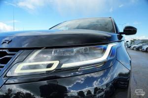 Melns Land Rover Range Rover Velar 2018 Marijampole, ar dzinēja tilpumu 3.00 L un nobraukumu 150 tūkst. km par 28450 €, foto 8 vietnē AUTOMOTO.COM.LV