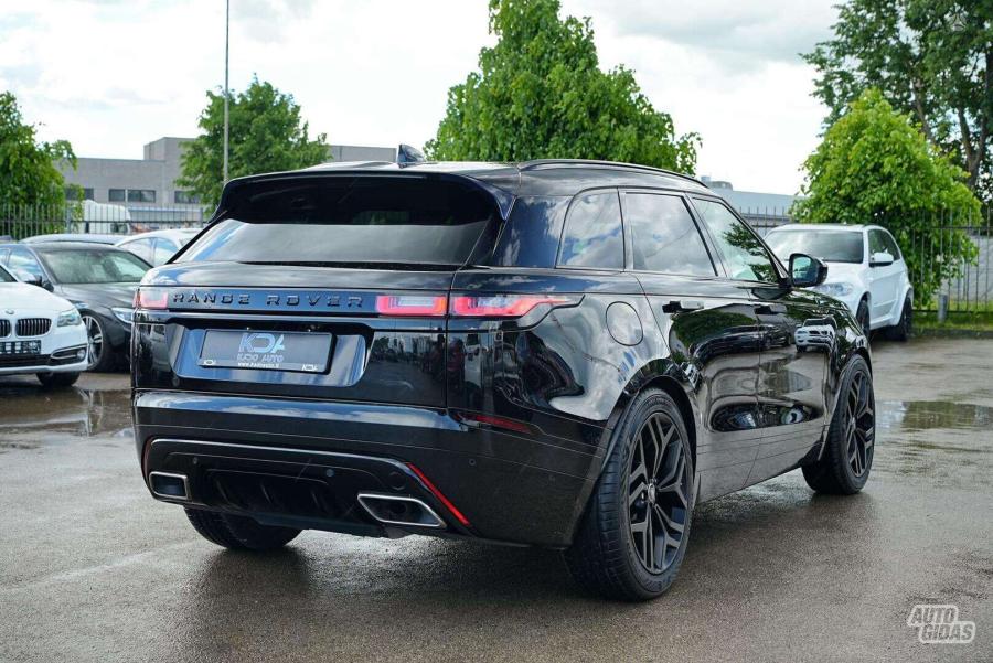 Melns Land Rover Range Rover Velar 2018 Marijampole, ar dzinēja tilpumu 3.00 L un nobraukumu 150 tūkst. km par 28450 €, foto 13 vietnē AUTOMOTO.COM.LV