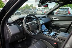 Melns Land Rover Range Rover Velar 2018 Marijampole, ar dzinēja tilpumu 3.00 L un nobraukumu 150 tūkst. km par 28450 €, foto 26 vietnē AUTOMOTO.COM.LV