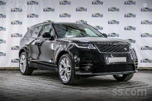 Black Land Rover Range Rover Velar 2018 in Riga, with an engine capacity of 2.00 L and mileage of 192 thousand km for 23890 €, photo 3 on AUTOMOTO.COM.LV