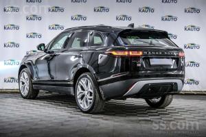 Black Land Rover Range Rover Velar 2018 in Riga, with an engine capacity of 2.00 L and mileage of 192 thousand km for 23890 €, photo 5 on AUTOMOTO.COM.LV