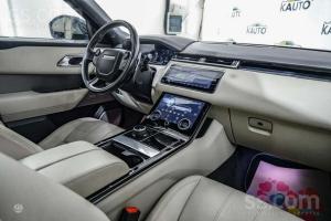 Black Land Rover Range Rover Velar 2018 in Riga, with an engine capacity of 2.00 L and mileage of 192 thousand km for 23890 €, photo 10 on AUTOMOTO.COM.LV