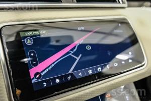 Black Land Rover Range Rover Velar 2018 in Riga, with an engine capacity of 2.00 L and mileage of 192 thousand km for 23890 €, photo 18 on AUTOMOTO.COM.LV