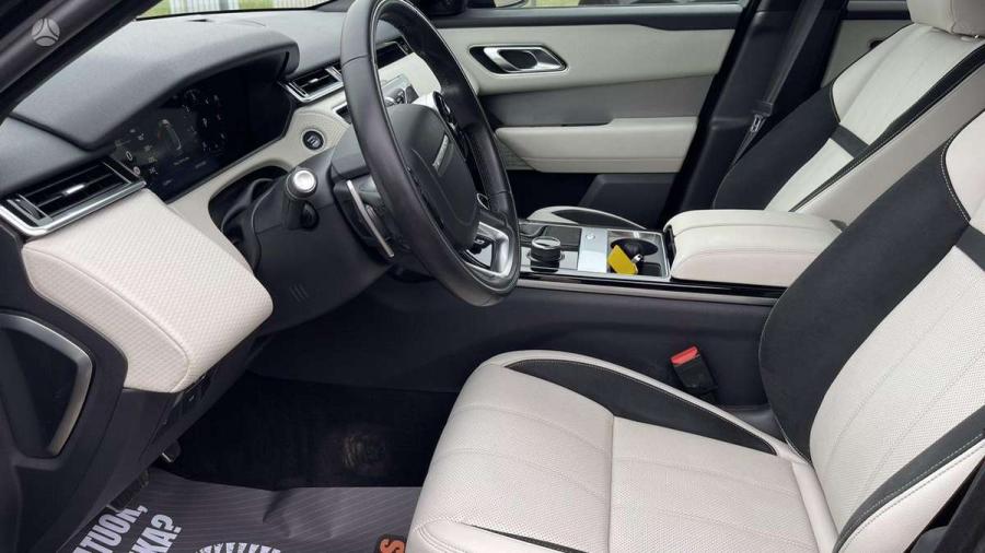 Melns Land Rover Range Rover Velar 2018 Marijampole, ar dzinēja tilpumu 2.00 L un nobraukumu 152 tūkst. km par 22290 €, foto 6 vietnē AUTOMOTO.COM.LV