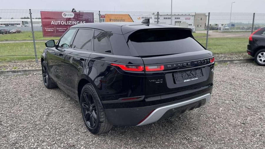 Melns Land Rover Range Rover Velar 2018 Marijampole, ar dzinēja tilpumu 2.00 L un nobraukumu 152 tūkst. km par 22290 €, foto 15 vietnē AUTOMOTO.COM.LV