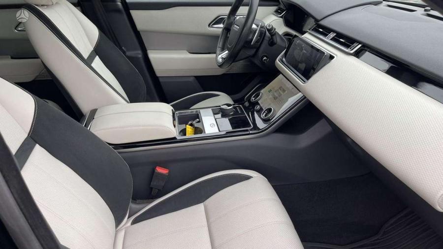 Melns Land Rover Range Rover Velar 2018 Marijampole, ar dzinēja tilpumu 2.00 L un nobraukumu 152 tūkst. km par 22290 €, foto 19 vietnē AUTOMOTO.COM.LV