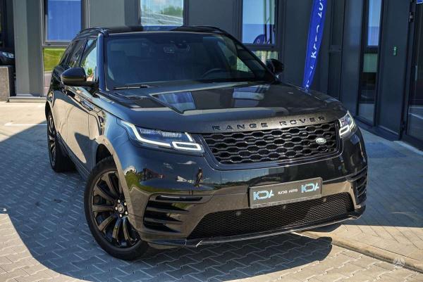 Black Land Rover Range Rover Velar 2018 in Kaunas, with an engine capacity of 2.00 L and mileage of 175 thousand km for 21950 €, photo 3 on AUTOMOTO.COM.LV