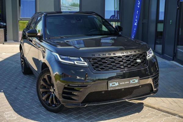 Melns Land Rover Range Rover Velar 2018 Kauņa, ar dzinēja tilpumu 2.00 L un nobraukumu 175 tūkst. km par 21950 €, foto 3 vietnē AUTOMOTO.COM.LV