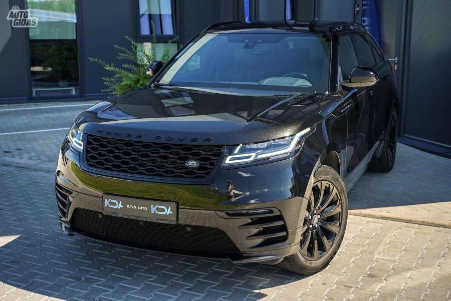 Black Land Rover Range Rover Velar 2018 in Kaunas, with an engine capacity of 2.00 L and mileage of 175 thousand km for 21950 €, photo 6 on AUTOMOTO.COM.LV