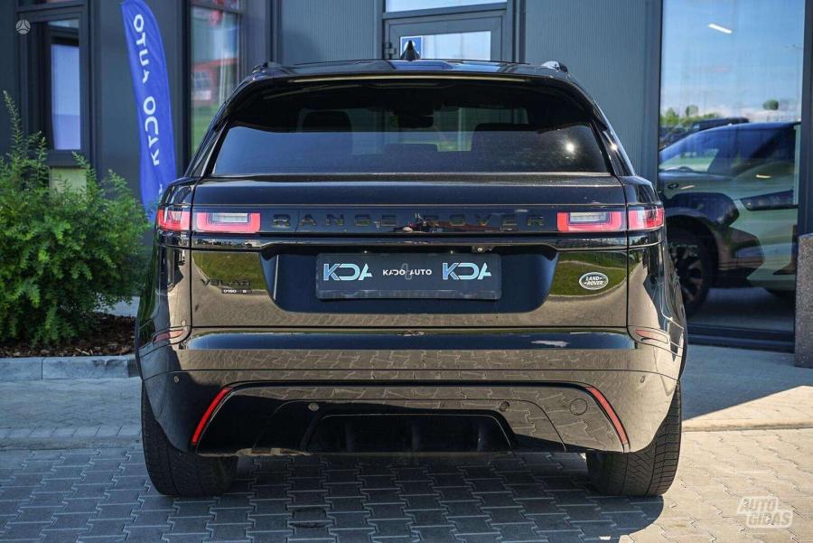 Black Land Rover Range Rover Velar 2018 in Kaunas, with an engine capacity of 2.00 L and mileage of 175 thousand km for 21950 €, photo 13 on AUTOMOTO.COM.LV