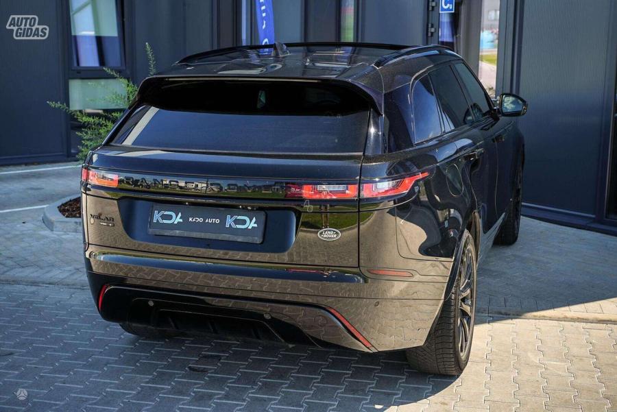 Black Land Rover Range Rover Velar 2018 in Kaunas, with an engine capacity of 2.00 L and mileage of 175 thousand km for 21950 €, photo 14 on AUTOMOTO.COM.LV