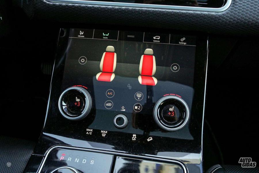 Black Land Rover Range Rover Velar 2018 in Kaunas, with an engine capacity of 2.00 L and mileage of 175 thousand km for 21950 €, photo 23 on AUTOMOTO.COM.LV