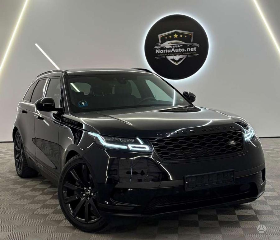 Melns Land Rover Range Rover Velar 2018 Marijampole, ar dzinēja tilpumu 2.99 L un nobraukumu 162 tūkst. km par 23999 €, foto 1 vietnē AUTOMOTO.COM.LV